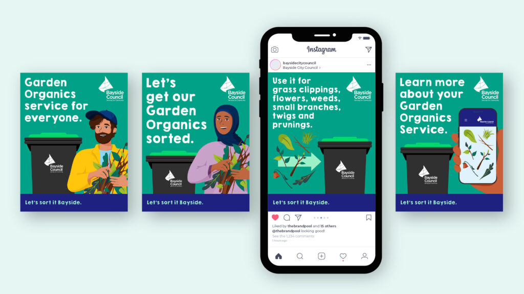 Bayside Council Waste Management Campaign | The Brand Pool